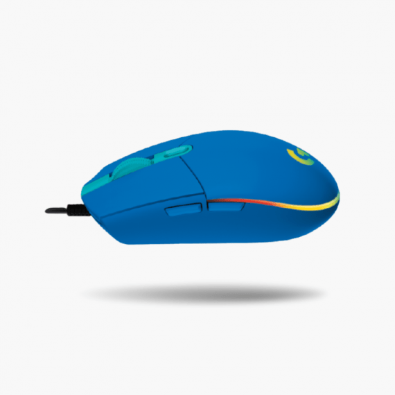 Mouse Gamer Usb G203 LIGHTSYNC Azul Logitech - INBOX