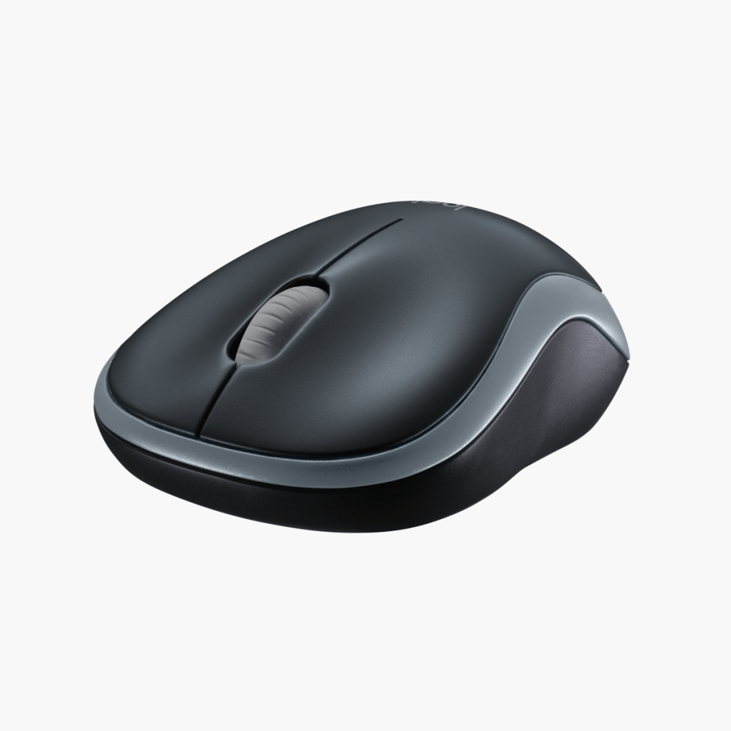 Mouse Inalambrico M185 Gris-Negro Logitech - INBOX